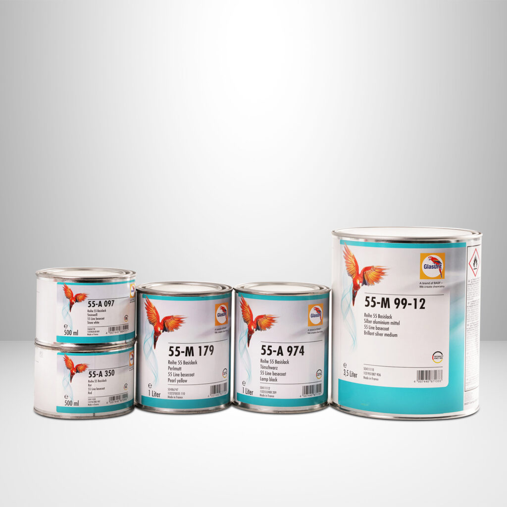 GLASURIT 55 Line: 2K basecoat paints suppliers in KSA