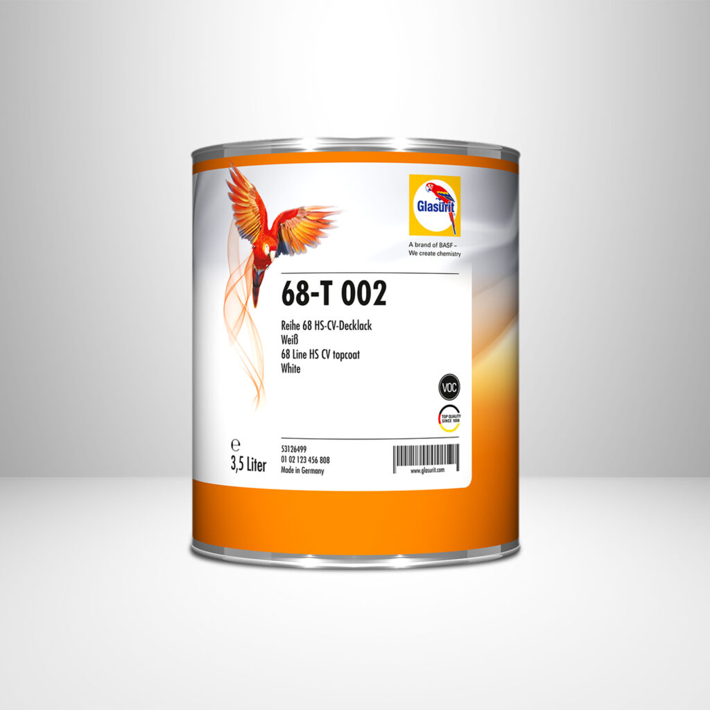 GLASURIT 68 Line CV Topcoat White Supplier in Saudi Arabia