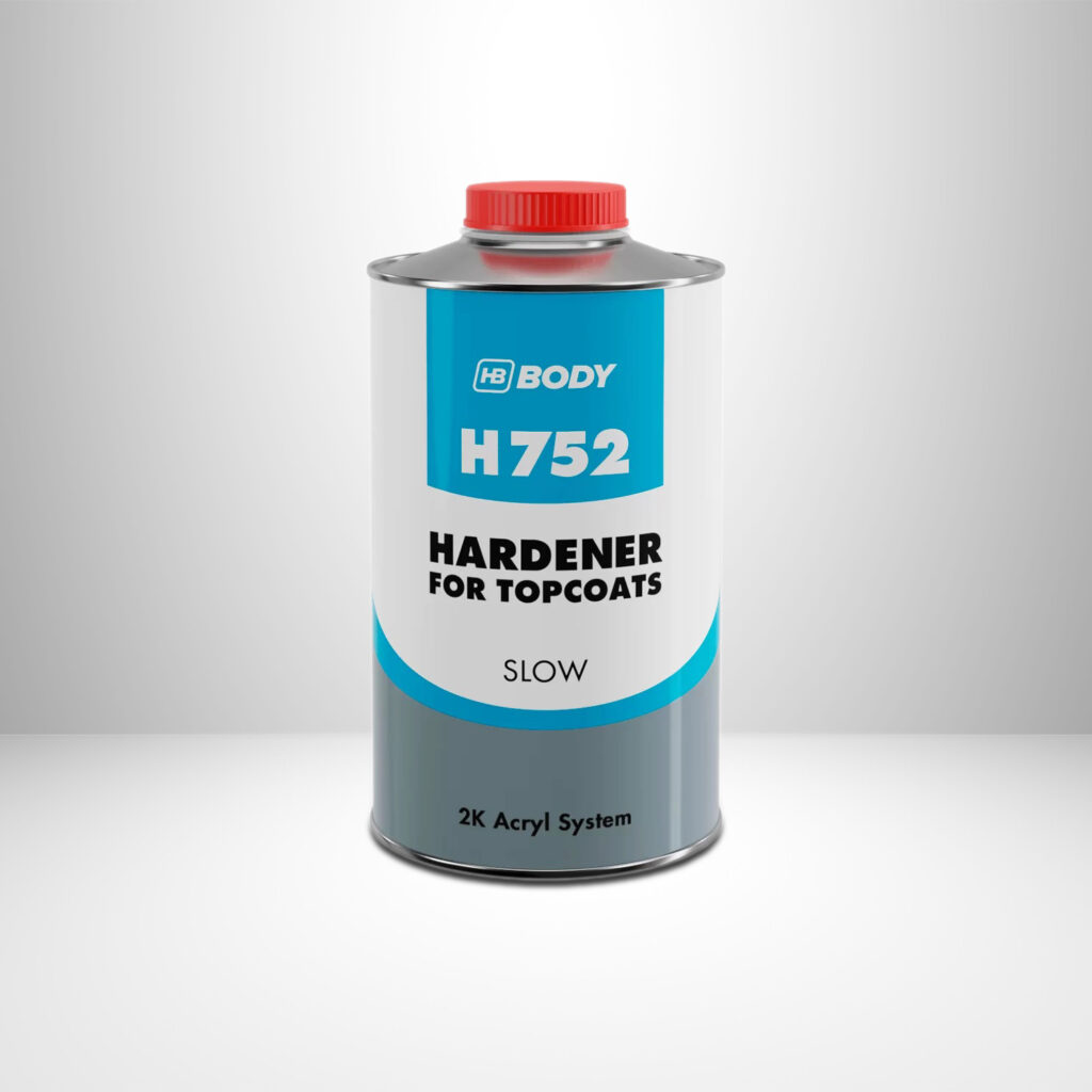 HB Body H752 Slow Hardener For Topcoats - 2k Acrylic