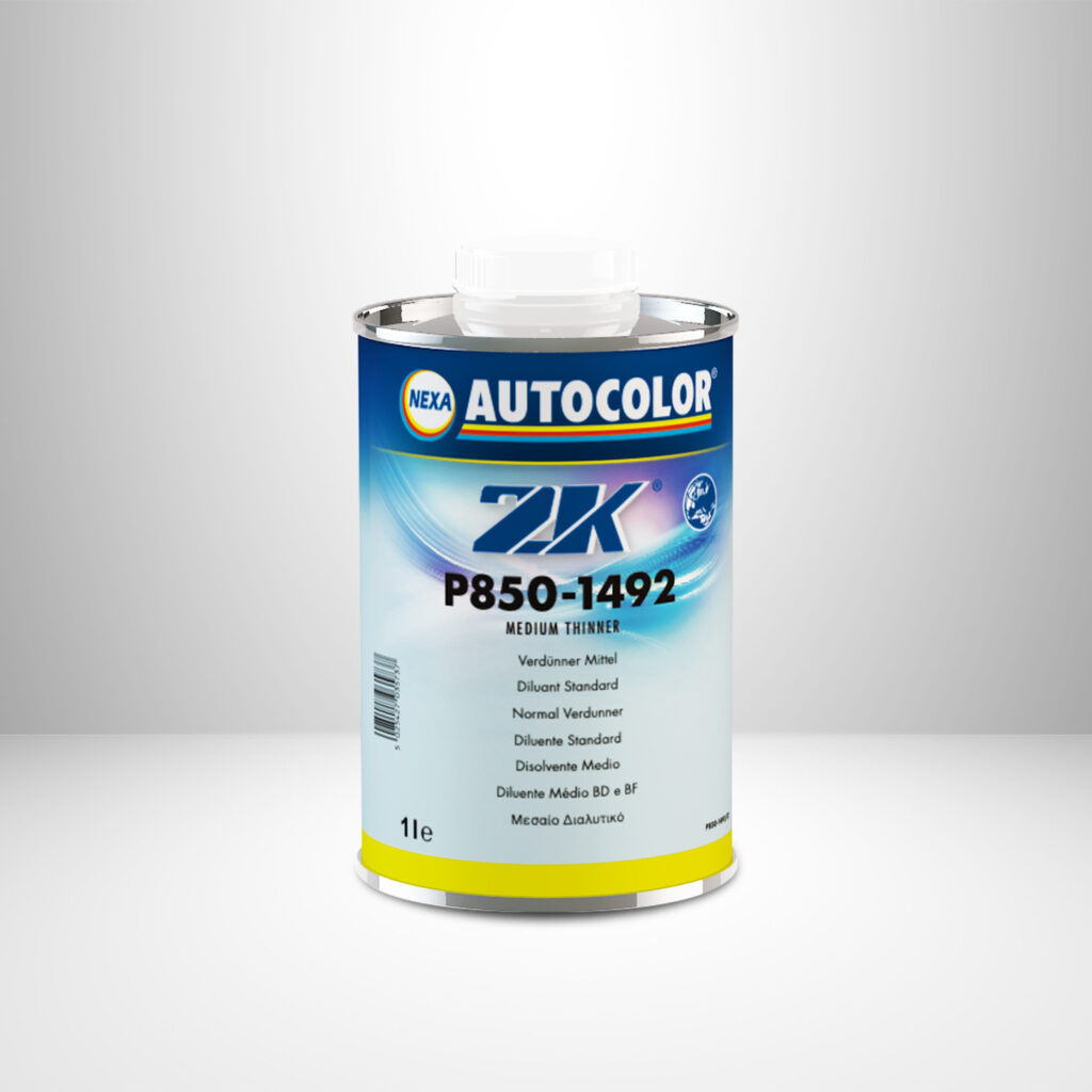 NEXA 2K P850-1492 Basecoat Medium Thinner 1Ltr in KSA