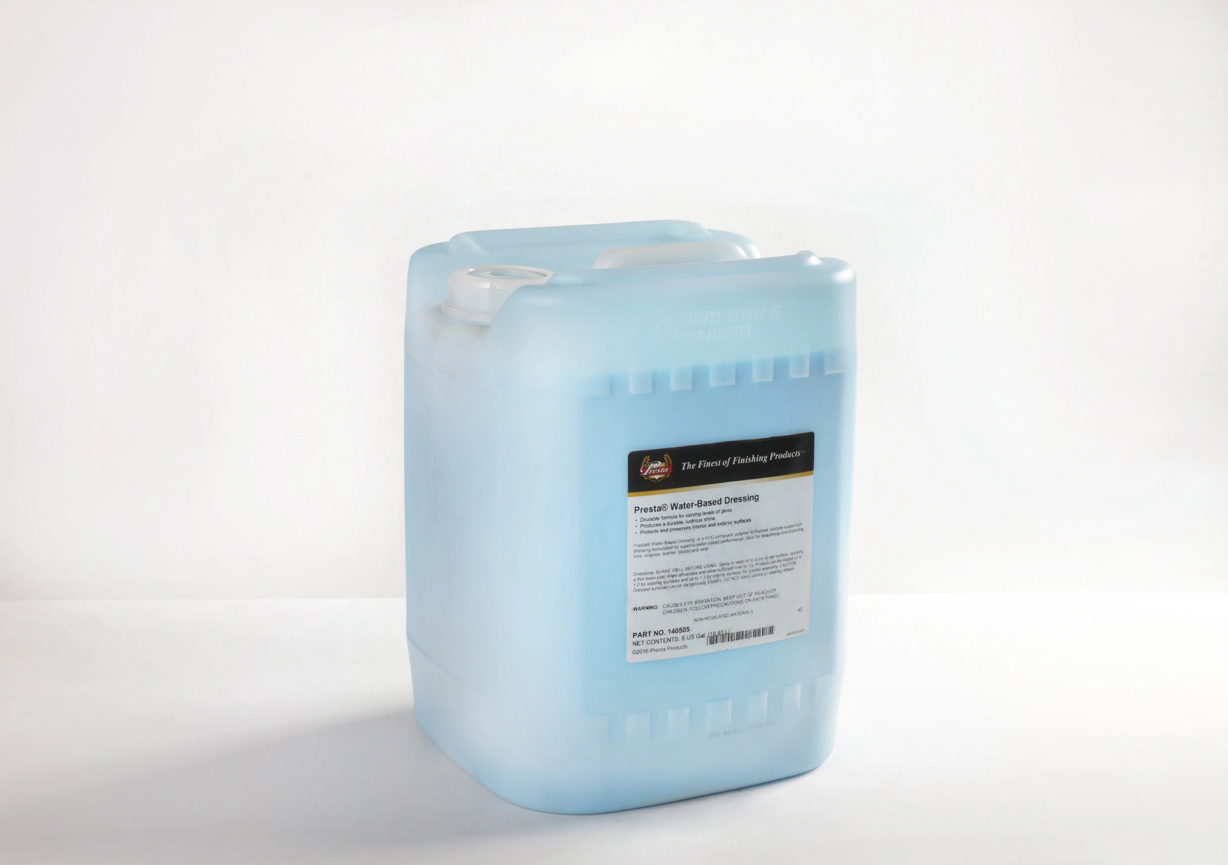 PRESTA Water Based Dressing 140505 - 18.9L - Colors