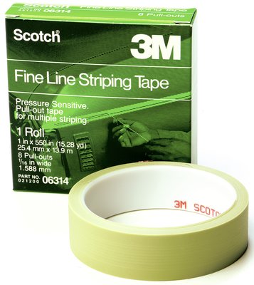 3m Fine Line Striping Tape 06314 Supplier In Saudi Arabia