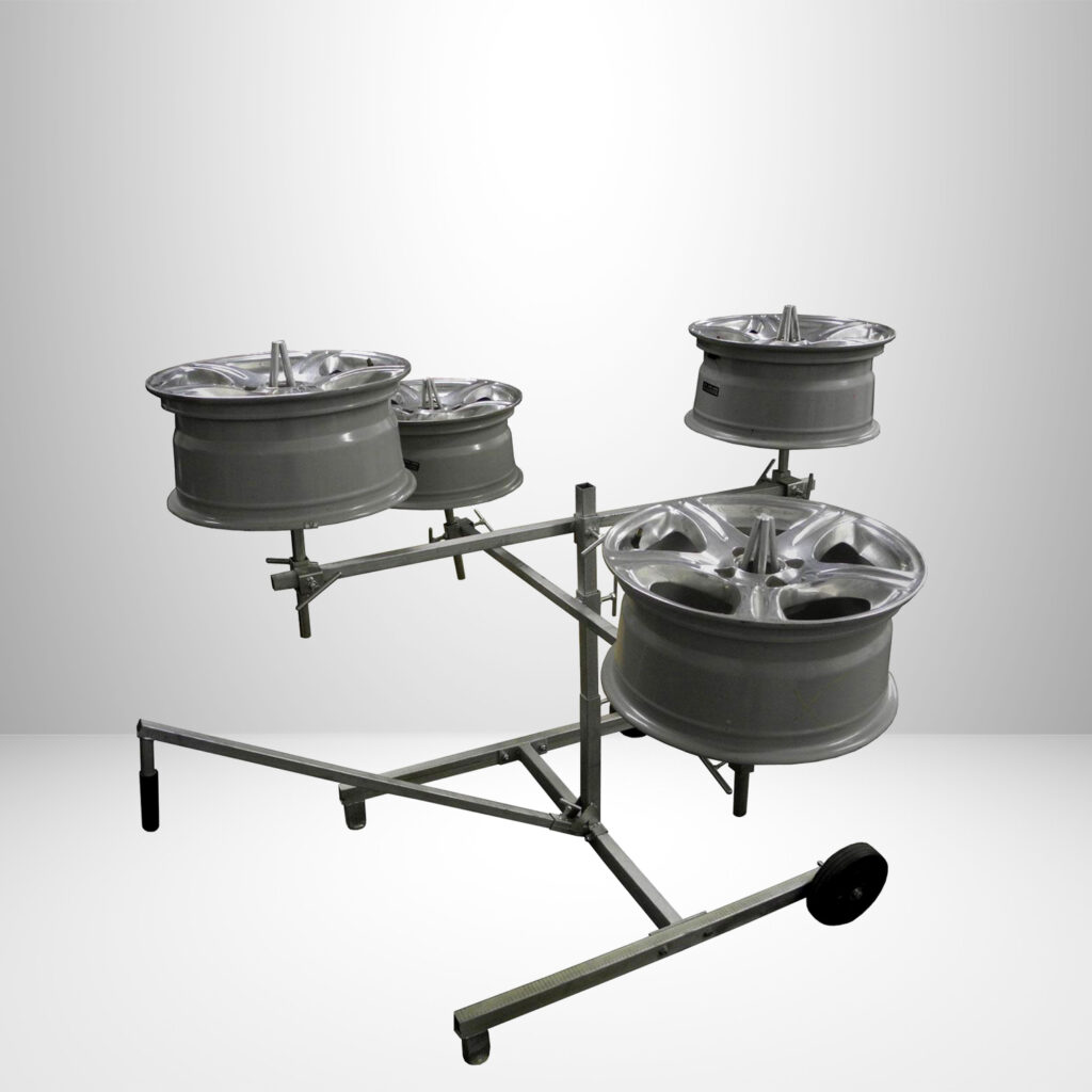 Flexible 000-980 Wheel Rim Paint Stand | Colors