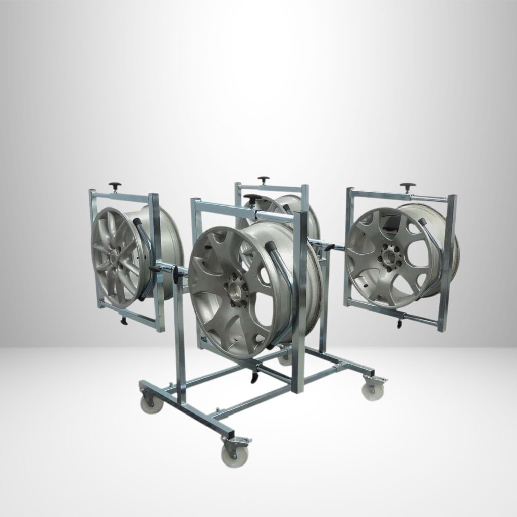 Flexible 000-980 Wheel Rim Paint Stand | Colors